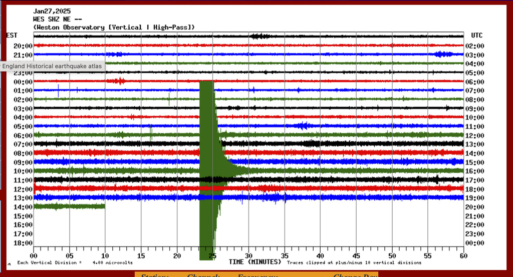 Earthquake rattles houses in Maine and is felt hundreds of miles away ...